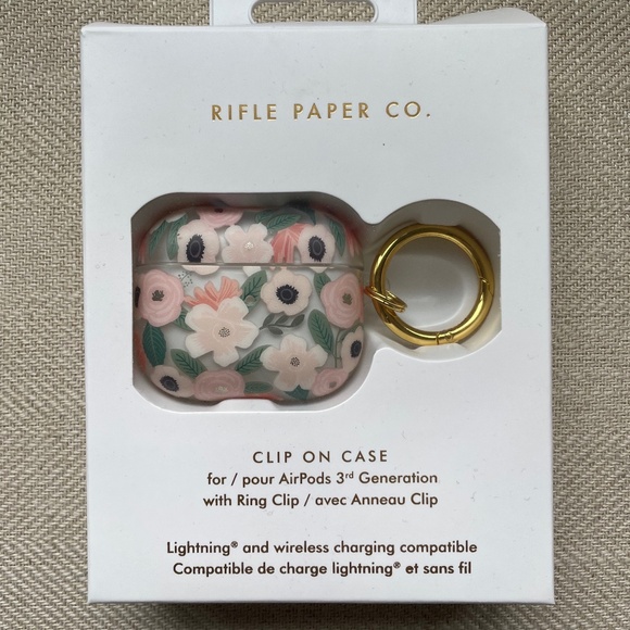 Rifle Paper Co. | Headphones | Rifle Paper Co Airpods 3rd Generation ...